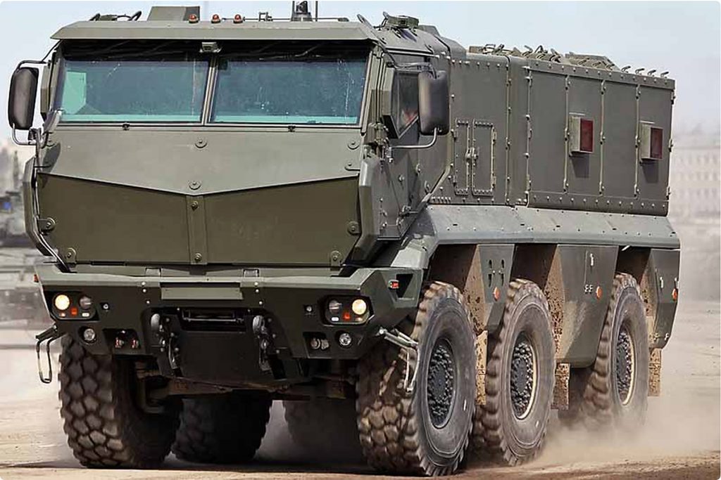 Geschützte Typhoon-K für russische Aufklärer