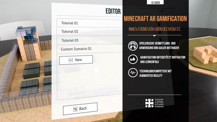 Minecraft AR Gamification