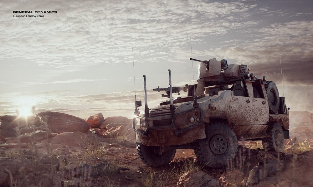 Open reconnaissance vehicle for special forces