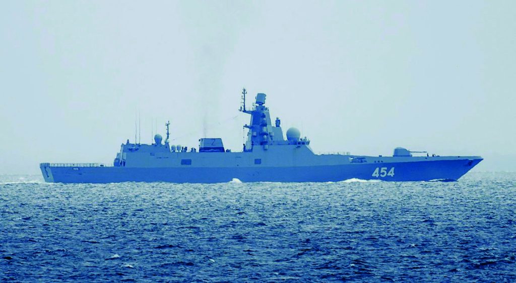 Zirkon-tragende Fregatte „Admiral Gorshkov“ zurück in europäischen ...
