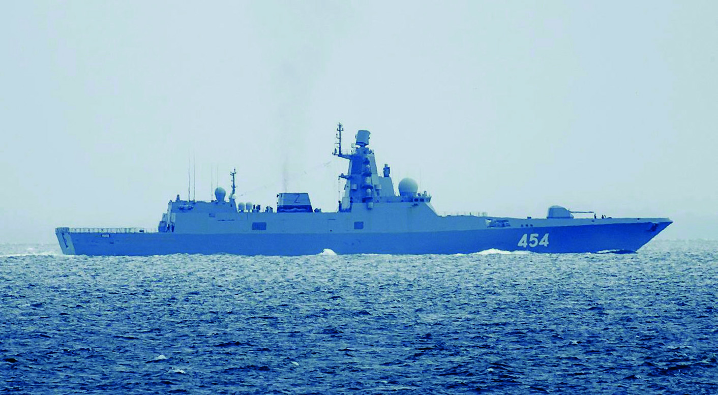 Zirkon-tragende Fregatte „Admiral Gorshkov“ zurück in europäischen ...