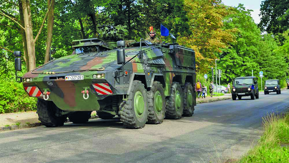 Erster Ausbildungseinsatz der deutschen Brigade in Litauen
