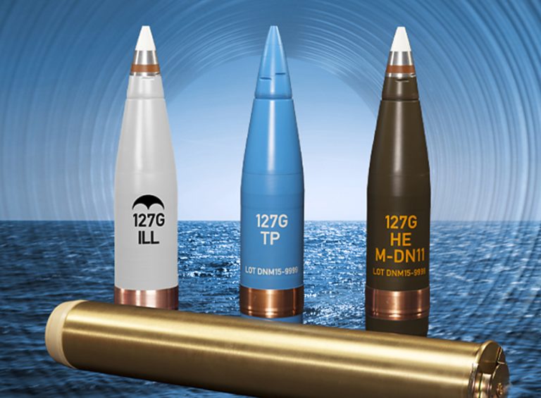 Deutsche Marine: 127-Millimeter Gefechtsmunition Vulcano vor der Einführung