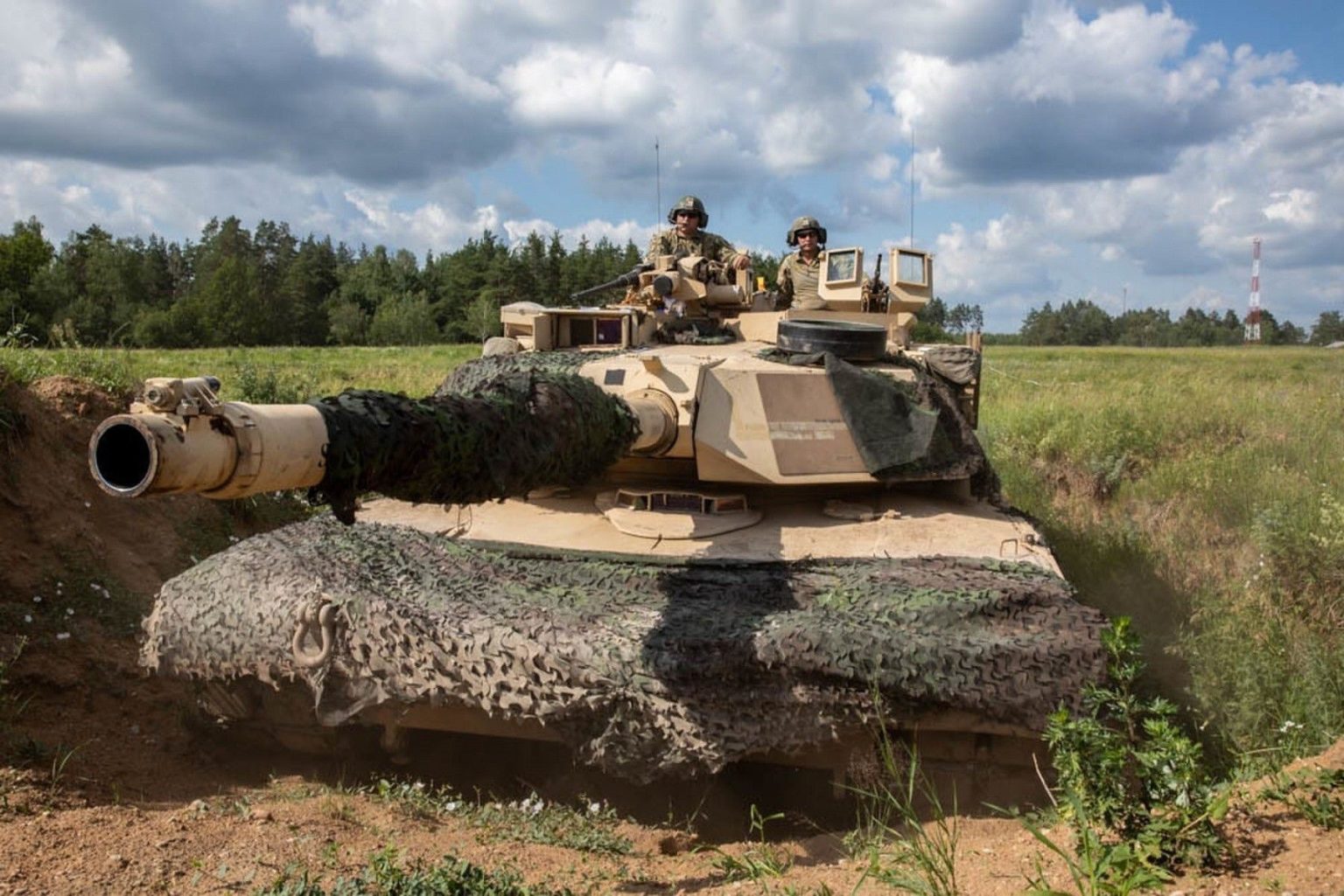 116 gebrauchte Kampfpanzer M1A1SA Abrams für Polen
