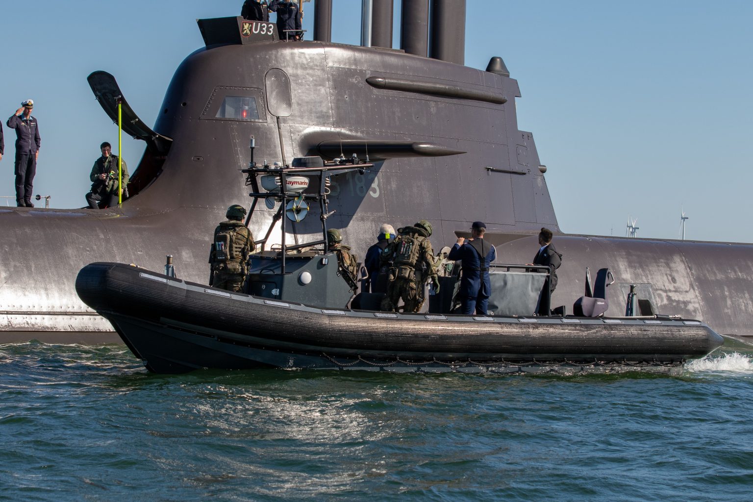 Bundespräsident Steinmeier besucht Seebataillon in Eckernförde
