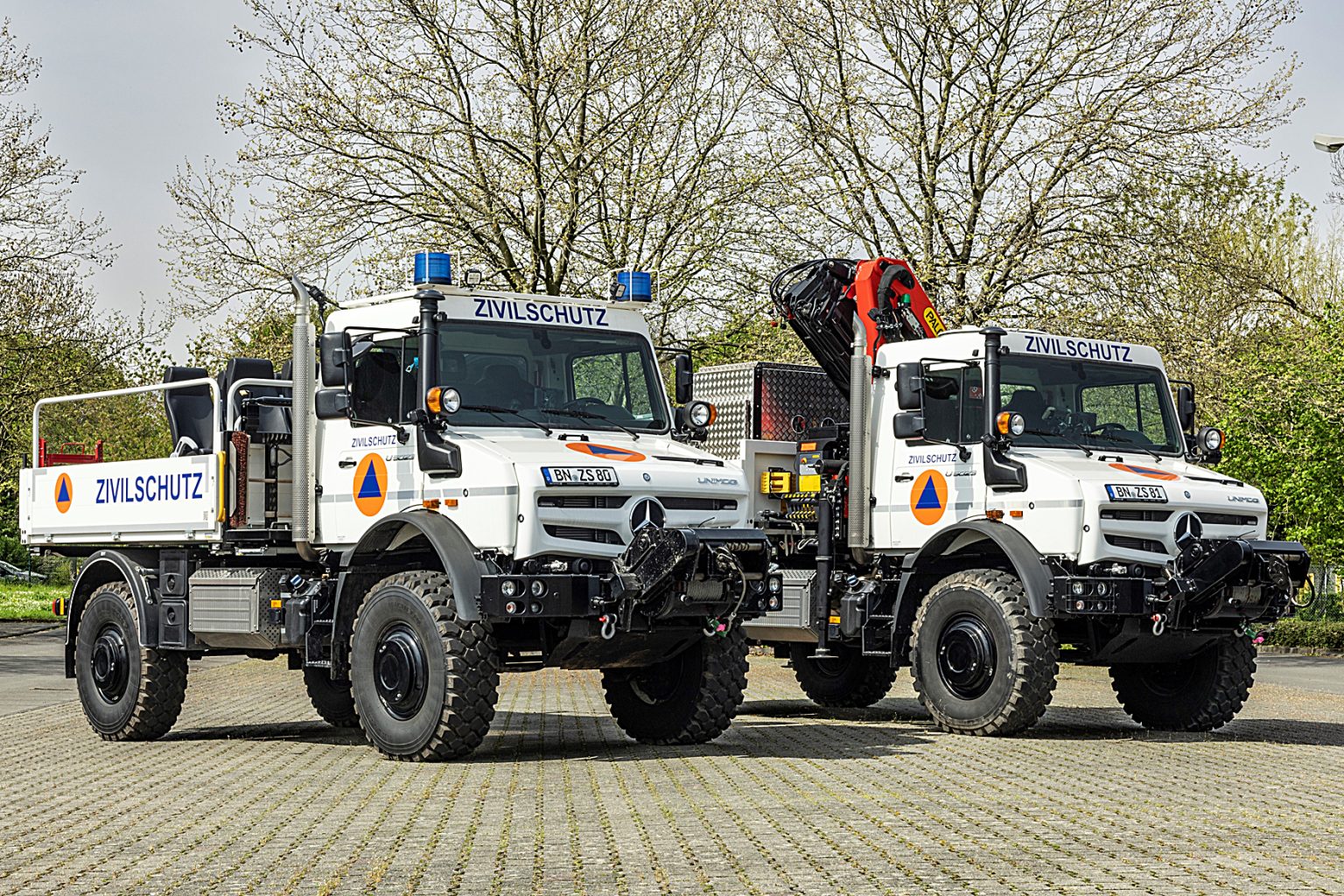 BBK erprobt multifunktionale Unimog