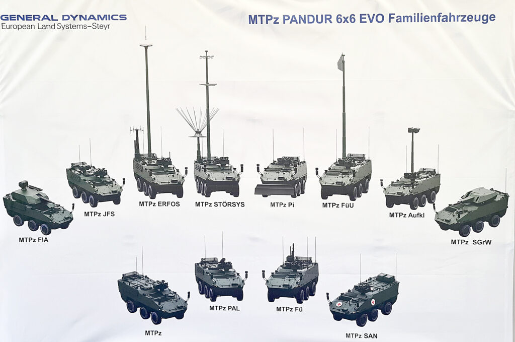 Das österreichische Bundesheer erhält weitere 225 Pandur EVO