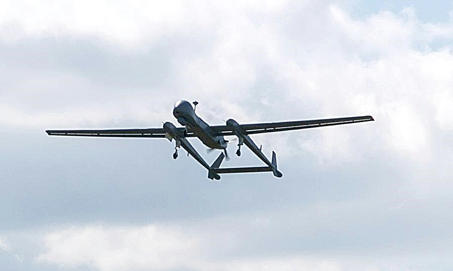 Testphase der German Heron TP im deutschen Luftraum hat begonnen