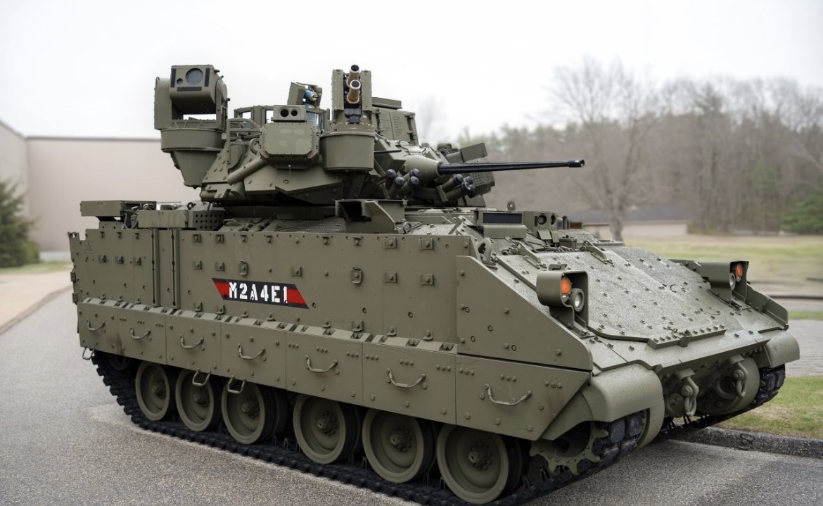 Aktives Schutzsystem Iron Fist für Schützenpanzer Bradley