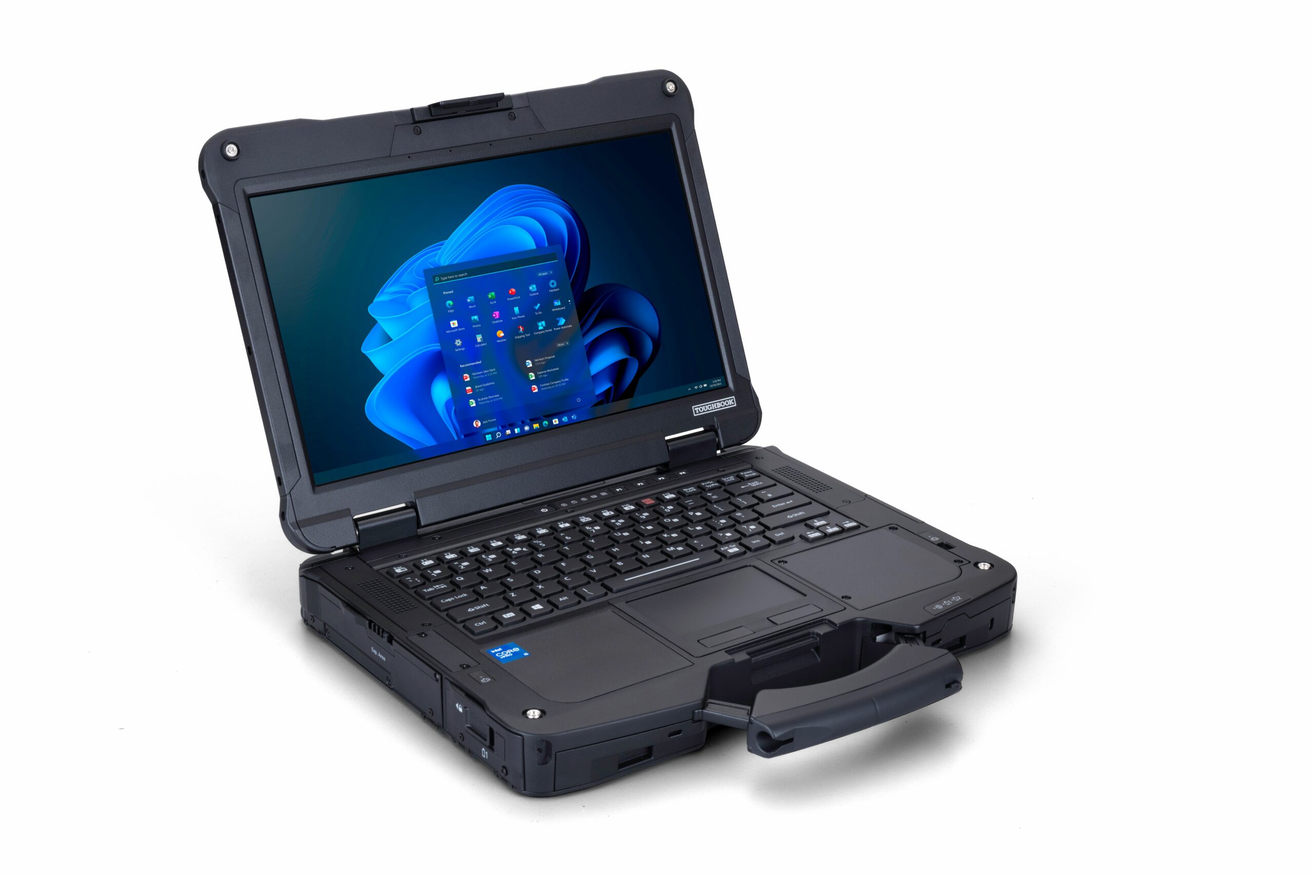 Toughbook 40 tactical mit KI-Prozessor