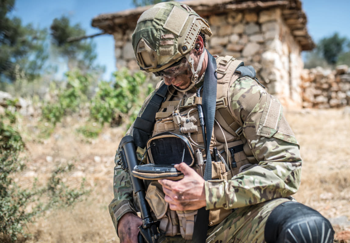 Auf der EnforceTac - Elbit Systems