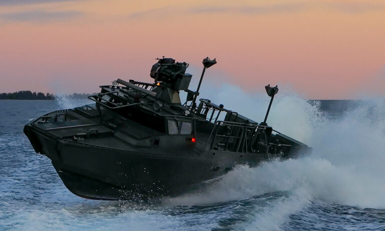 Neue Dimension der maritimen Autonomie - CB 90 mit Autonomous Ocean Core von Saab