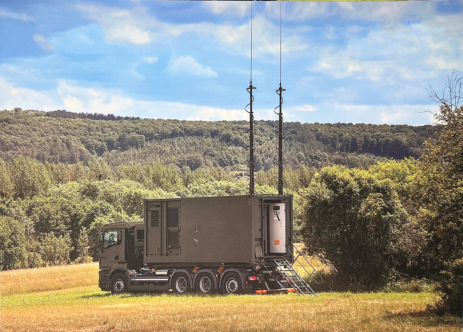 AFCEA: Mobiler geschützter Gefechtsstand für autarken Betrieb