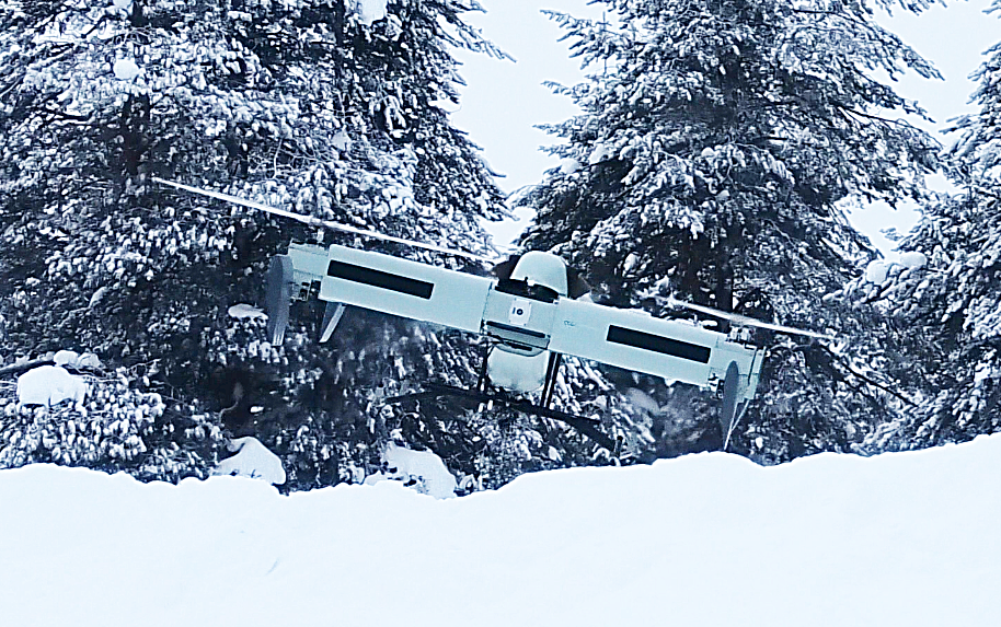 Drohne Thunder Wasp GT für militärische Anwendungen