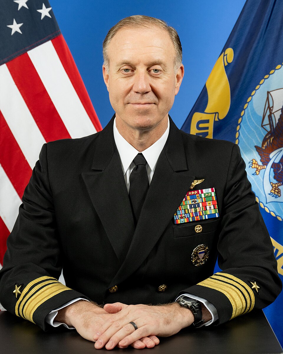 Admiral George M. Wikoff wird Nachfolger von Admiral Stuart B. Munsch