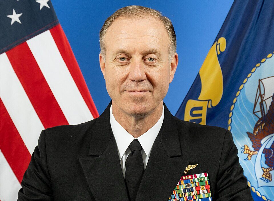 Admiral George M. Wikoff wird Nachfolger von Admiral Stuart B. Munsch