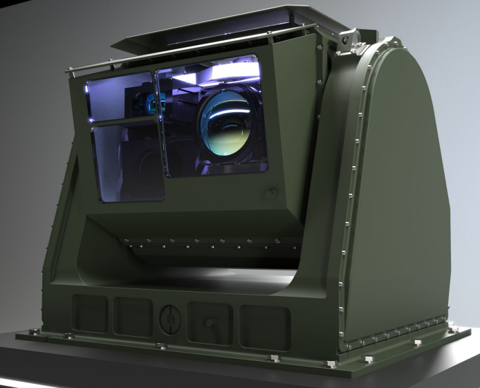 DSEI 2025: Stabilisiertes Sensorsystem SEOSS 400 für Gefechtsfahrzeuge